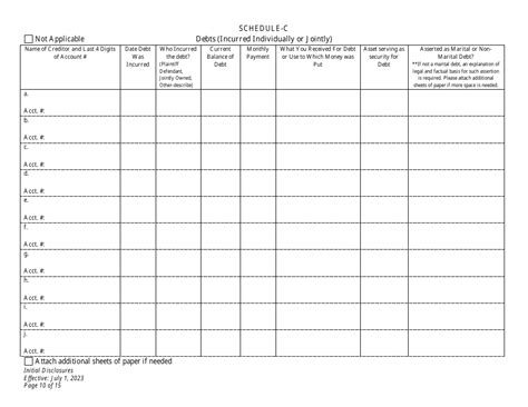 Wyoming Initial Disclosures Divorce Fill Out Sign Online And Download Pdf Templateroller