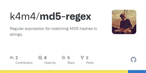Github K4m4md5 Regex Regular Expression For Matching Md5 Hashes In