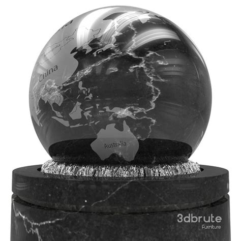 Floating Globe Fountain 3d Model Buy Download 3dbrute