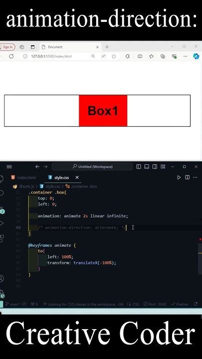Css Animation Direction Css Css3 Youtube