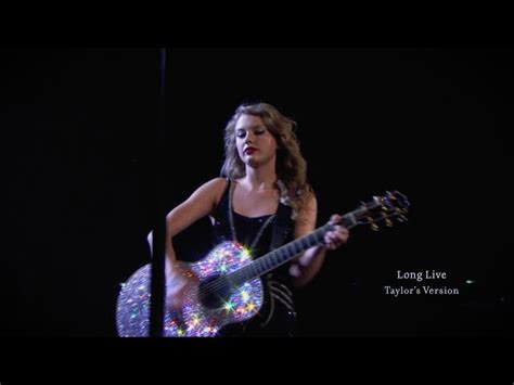 Taylor Swift Long Live Taylors Version Chords Lyrics Video