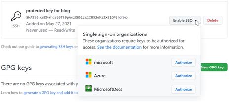 GitHub SSO Using Password Protected SSH Keys NillsF Blog