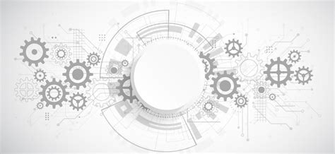 Premium Vector Abstract 3d Design Background With Technology Dot And Line Circuit Board