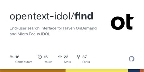 Github Opentext Idolfind End User Search Interface For Haven Ondemand And Micro Focus Idol