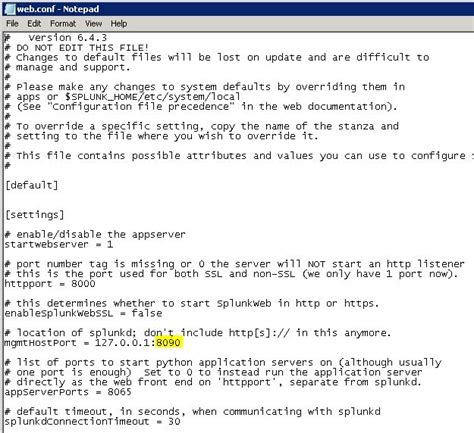 Splunk Forwarder Port Binding