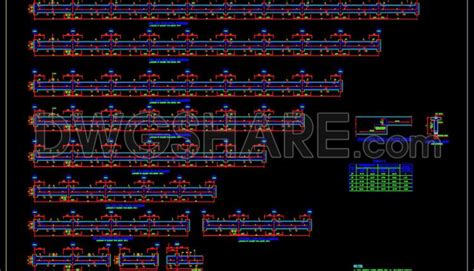 132 Autocad Drawing Of Typical Reinforcement Details Of Beams For Download Free Cad Blocks