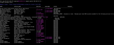 During Cisco Catalyst Center Deployment Automation Core Ncp Services
