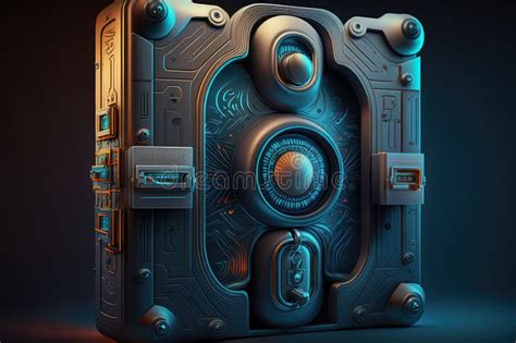 Unbreakable Lockdown High Tech Security System With Biometric Identification And Encryption For