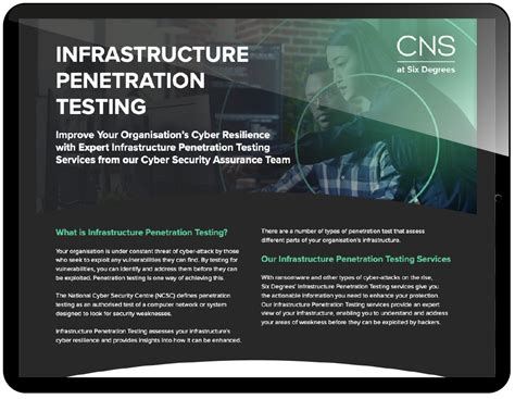 Infrastructure Penetration Testing Six Degrees