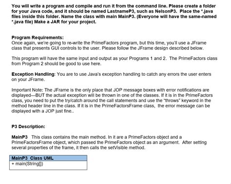 Solved You Will Write A Program And Compile And Run It From