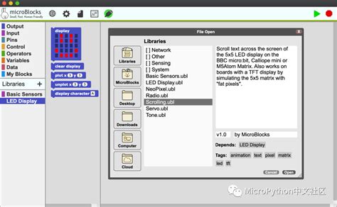 a new method for microcontroller programming microblocks boardor
