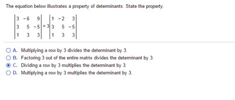 Solved The Equation Below Illustrates A Property Of