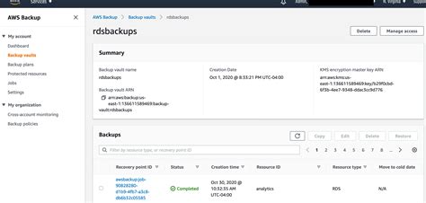 Aws Rds Restore Db Instance From Db Snapshot Example