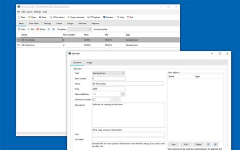 DA OrderForm DA Software