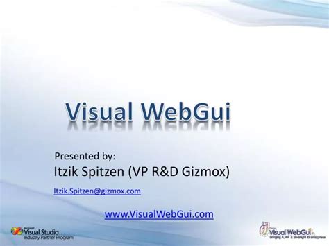 Ppt Visual Webgui Powerpoint Presentation Free Download Id832437