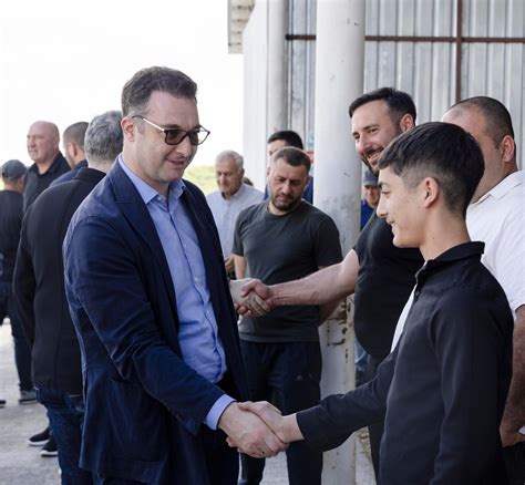 გარემოს გარემოს დაცვისა და სოფლის მეურნეობის მინისტრი დავით სონღულაშვილი სიღნაღის