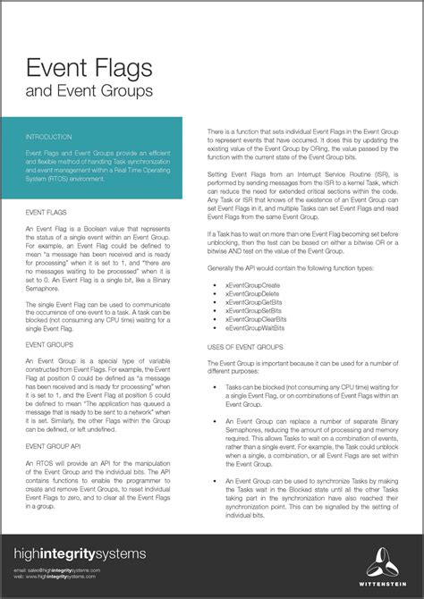 Rtos Tutorials Real Time Operating Systems Examples And Information