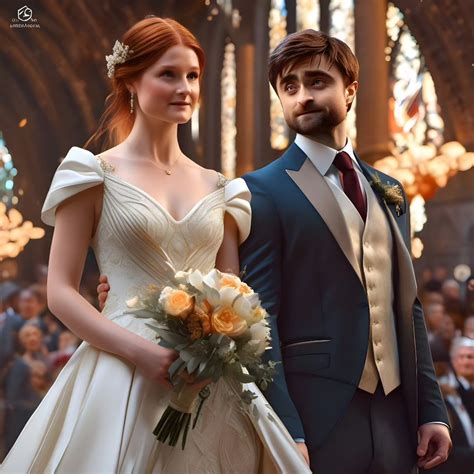 Paula Oliver On Instagram Harry Potter And Ginny Weasley Wedding Day Harrypotter