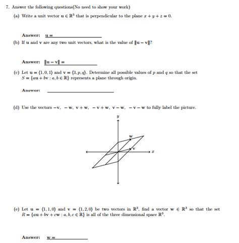 Solved Answer The Following Questions No Need To Show Your Chegg
