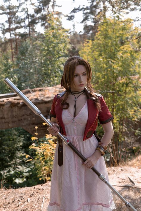 Aerith Cosplay Ff Vii Rebirth By Narga Lifestream On Deviantart
