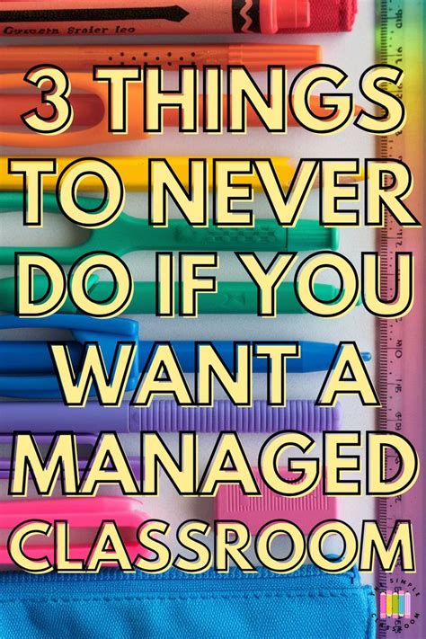 Classroom Management Ideas Artofit