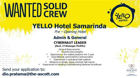 Dio Pratama On Linkedin Join Our Pre Opening Team Were Hiring