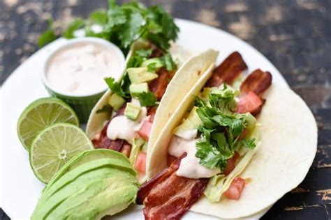 Blt Tacos With Chipotle Mayo An Alli Event