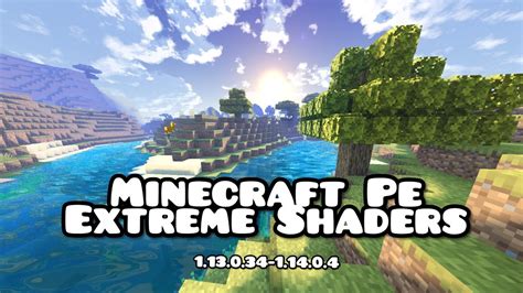 Extreme Shaders Minecraft PE Yodo Play YouTube
