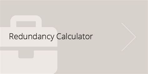 Redundancy Pay Calculator Randg Financial Services