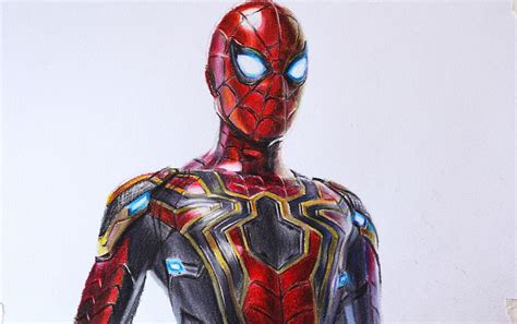 Spider Man Suit Design Drawing Drawing Tips Guide