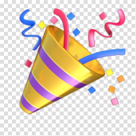 Birthday Party Hat Emoji Emoji Domain Party Popper Party Horn Pile