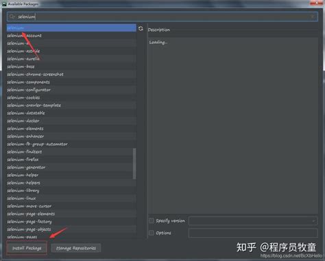 Python爬虫之安装selenium 知乎