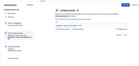Automation Rule To Get Email Notification Along With Report Before 5 Days Of Due Date