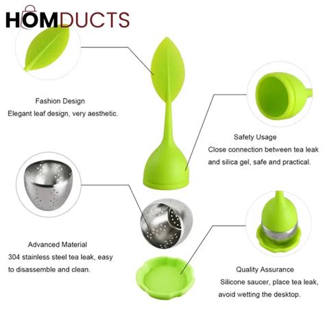 Leaf Shape Tea Infuser Homducts