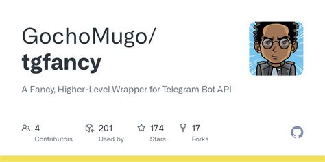 Github Gochomugotgfancy A Fancy Higher Level Wrapper For Telegram Bot Api