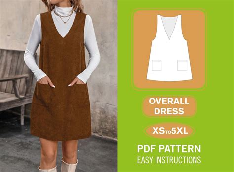 Best 12 Overall Dress Sewing Pattern Milkmaid Dress Pinafore Dress