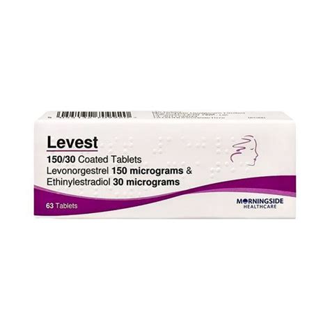 Buy Levest Contraceptive Pill Online The Independent Pharmacy