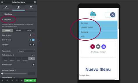 Cómo Crear Menú Flotante Para Móvil Con Elementor 2021