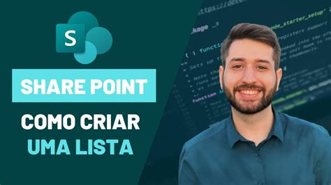 Criando Uma Lista No Sharepoint Youtube