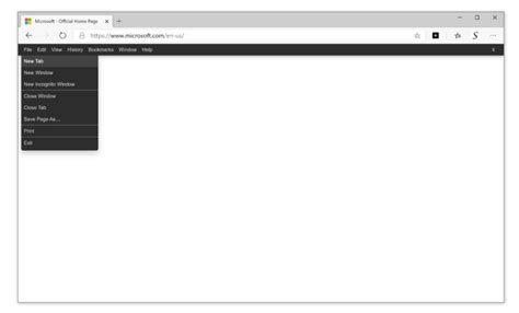 Get The File Menu Bar Back In Microsoft Edge In 3 Easy Steps