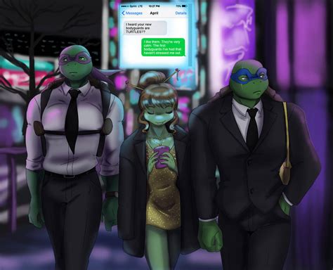 Tmnt Bayverse Bodyguard Au By Ty Chou On Deviantart