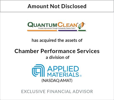 Quantum Global Technologies Acquires Chamber Cleaning And Coating
