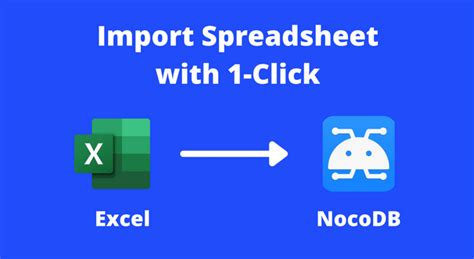Just Released Nocodb V083 Import Any Excel Spreadsheet Into Nocodb Free And Open Source