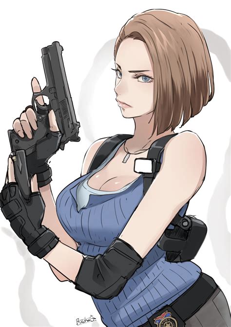 Jill Valentine Resident Evil And 2 More Drawn By Butcha U Danbooru