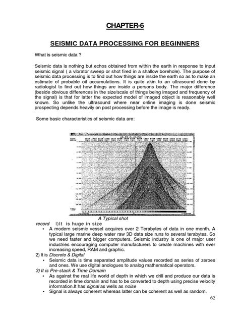Chapter 6 Seismic Data Processing Pdf Reflection Seismology