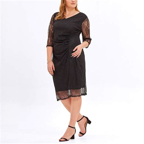 Plus Size Lace Cocktail Dress Hello Curve