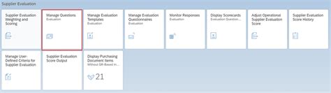 Supplier Vendor Evaluation Process In Sap S 4hana Sap Community