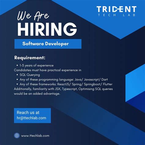 Trident Tech Lab Posted On Linkedin