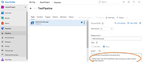 PowerShell In Azure DevOps Chapter 3 RENDEZVOUS