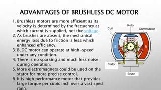 Presentation On Brushless Dc Motor Pptx